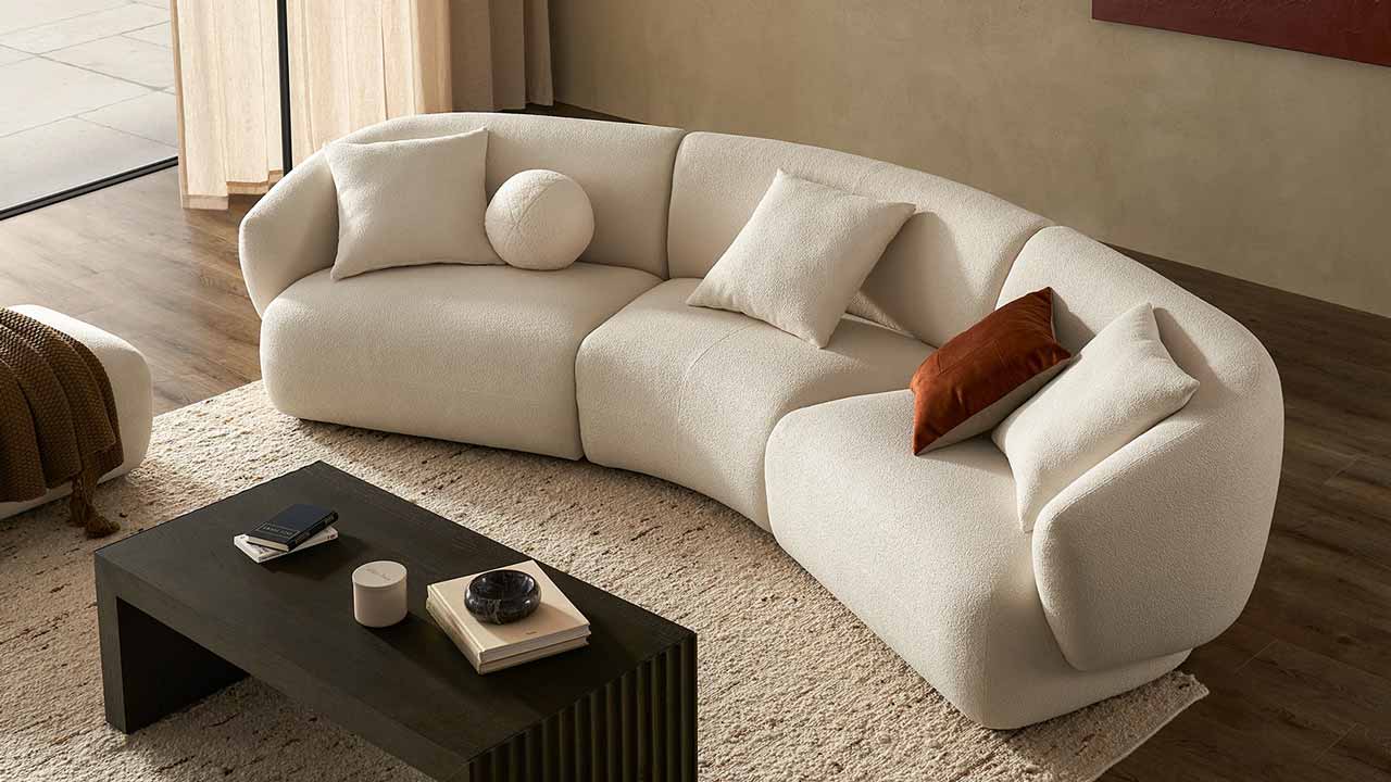 Buy Round Sofa Dubai Online | Luxury Sofa Sets at Best Price